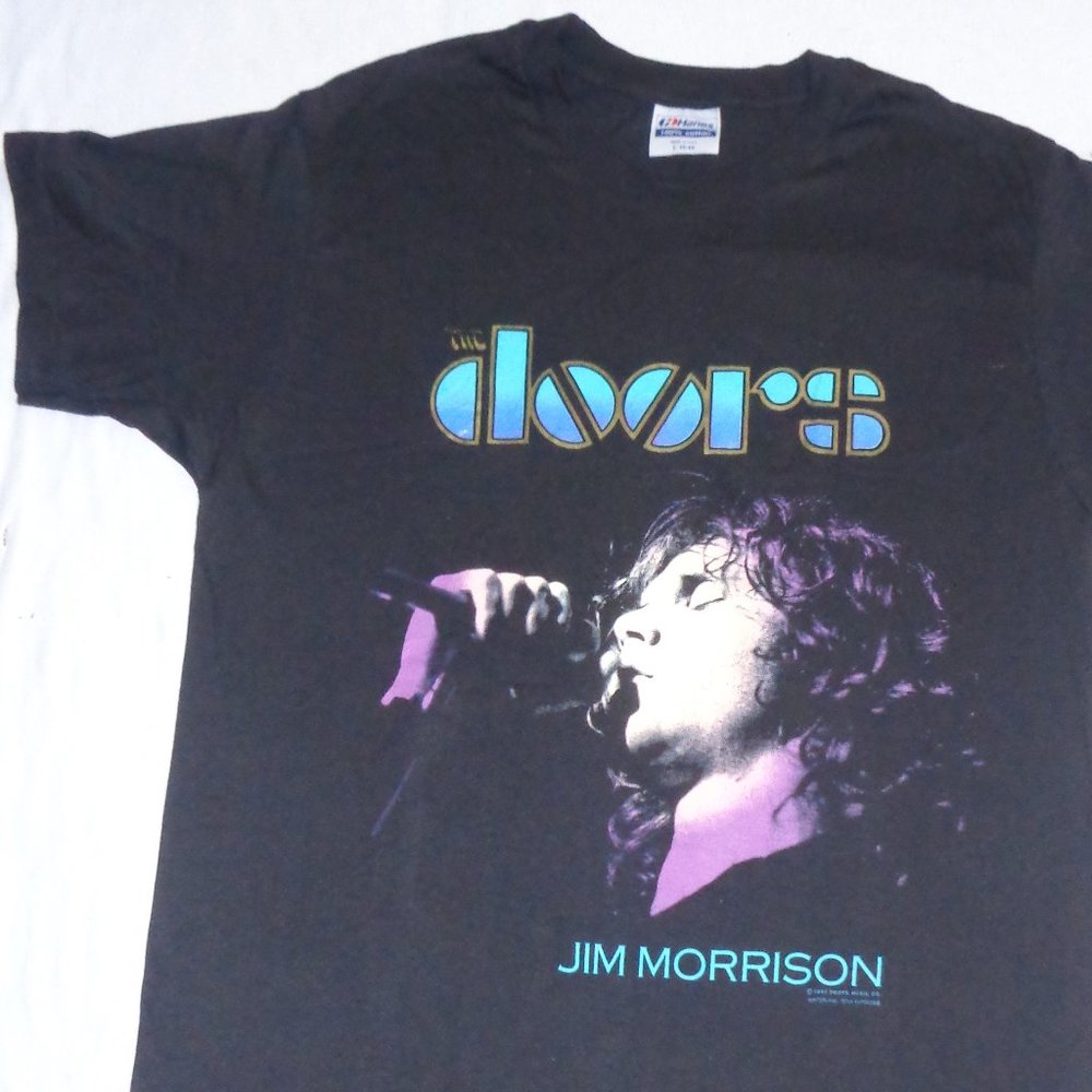 The Doors Jim Morrison 1990 Dance On Fire Shirt Doubl… - Gem